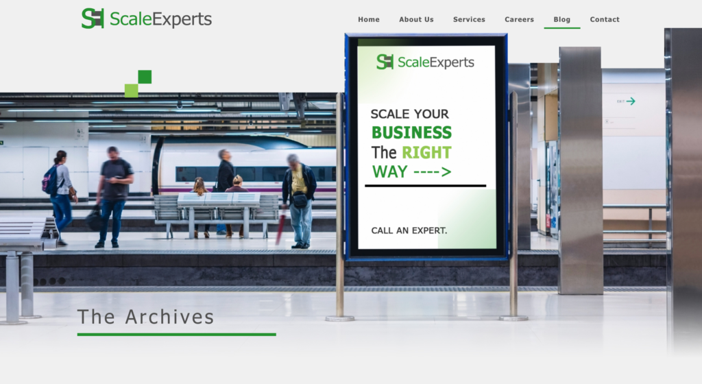 Blog - Scale Experts