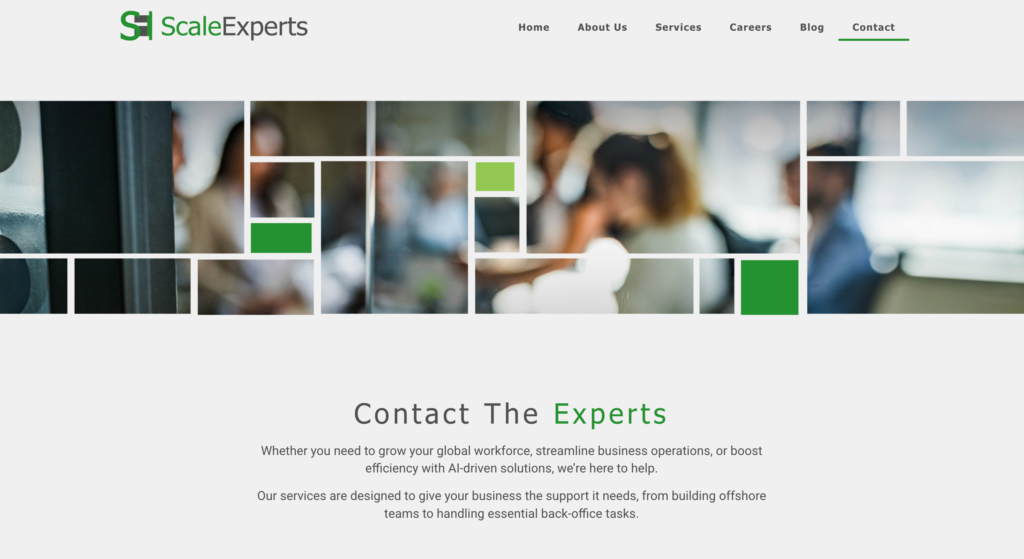 Contact - Scale Experts